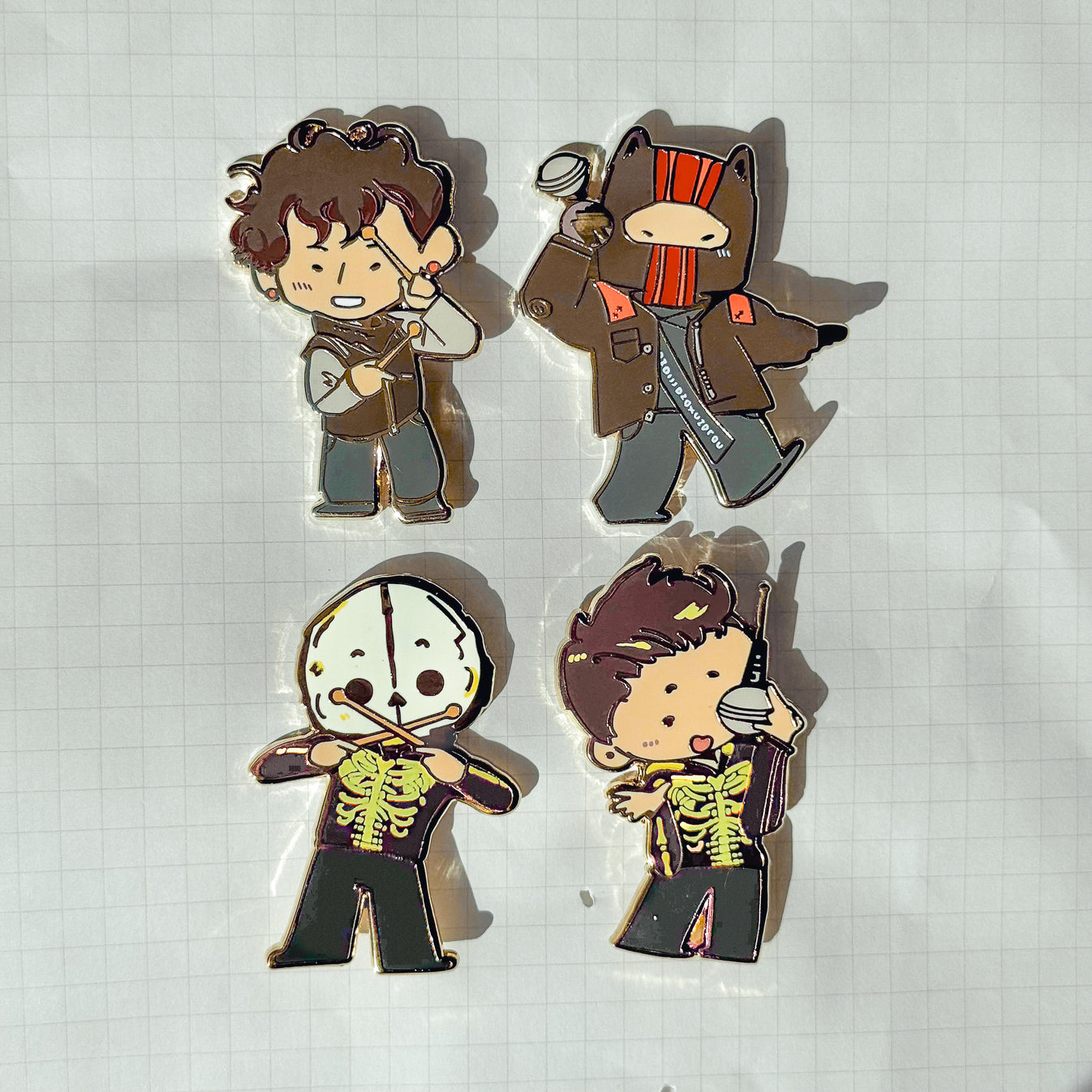 Twenty one Pilots Eras - Enamel Pin – CRAYO.SHOP