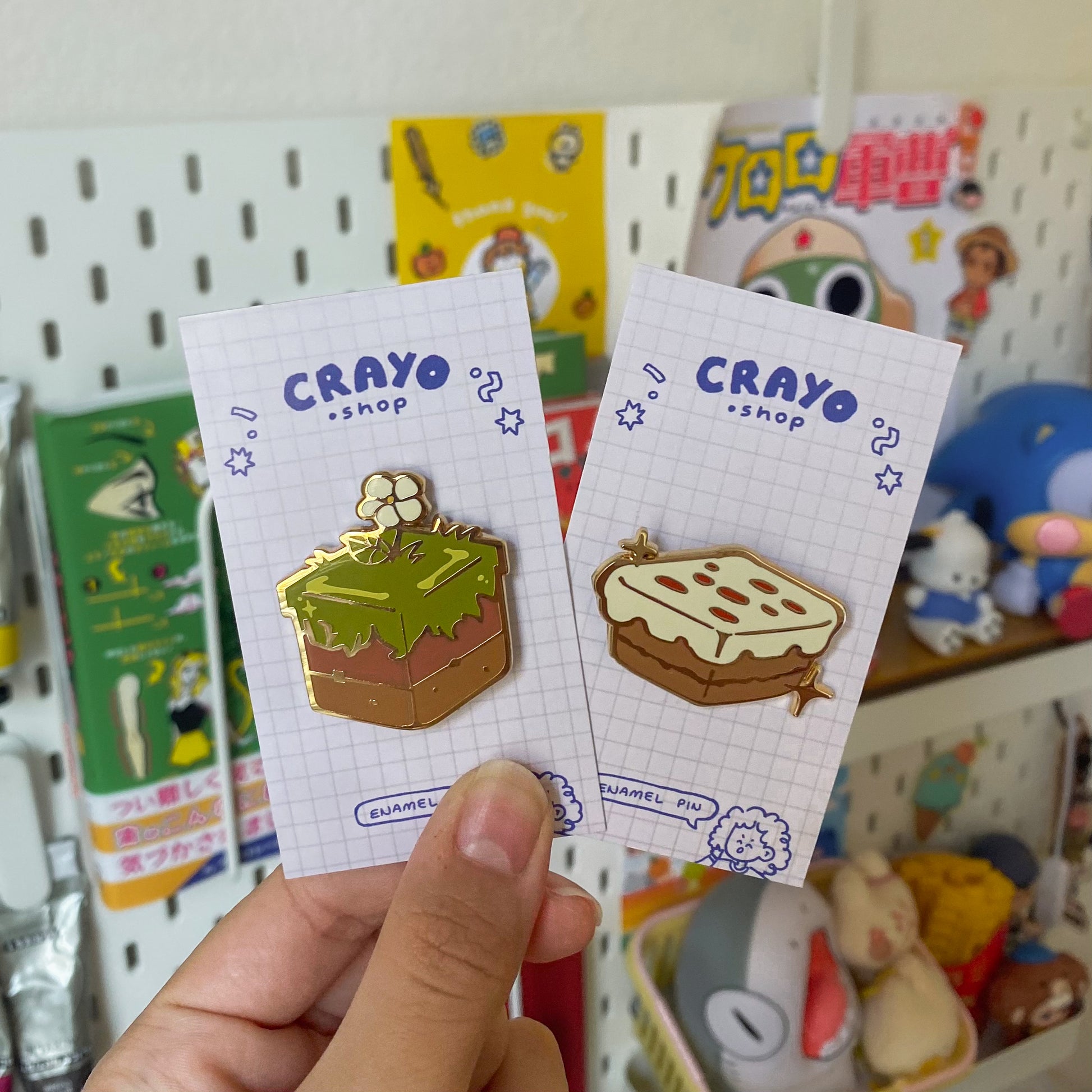 mc blocks Enamel Pins – CRAYO.SHOP