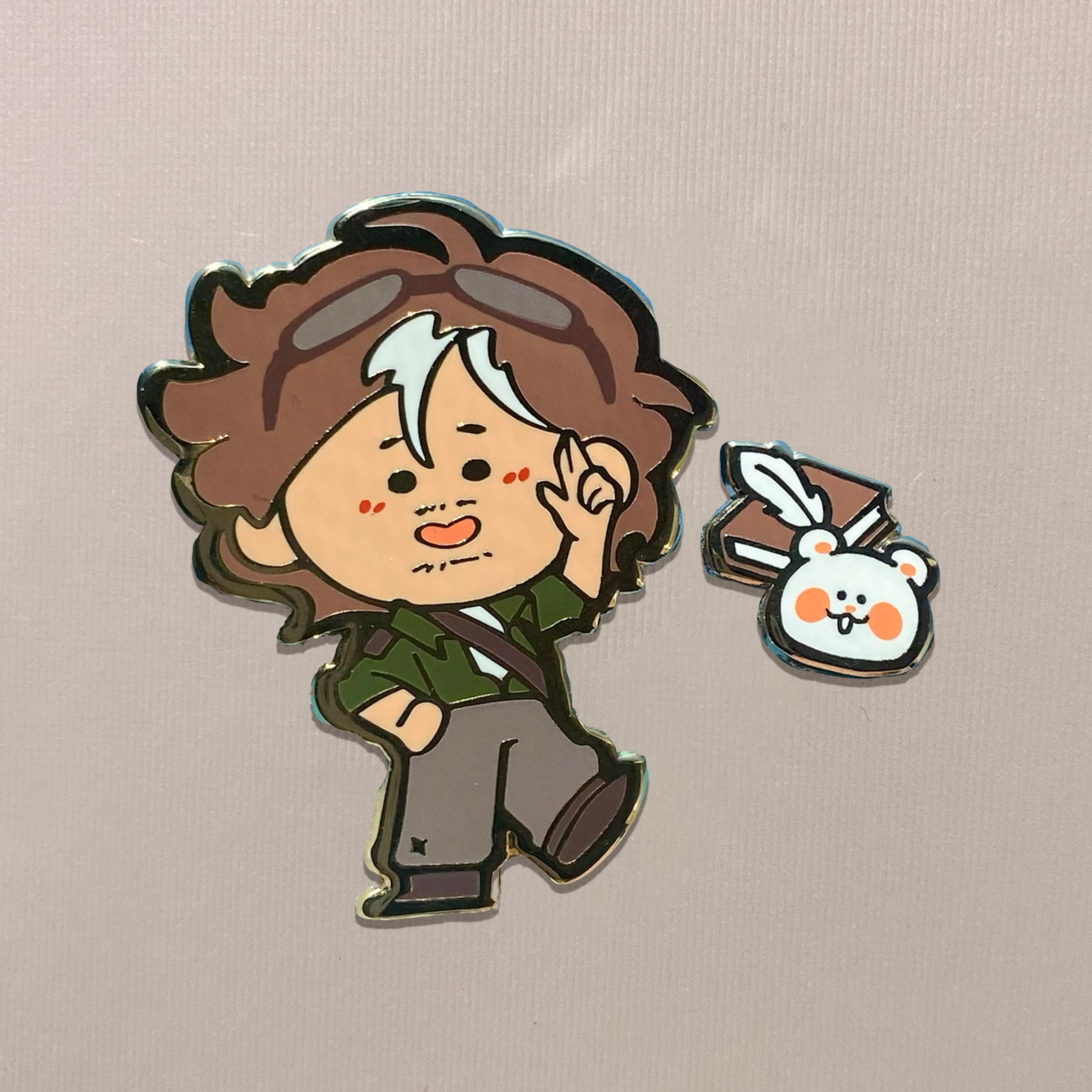 QSMP Cellbit Chibi Enamel Pin CRAYO SHOP QSMP Cellbit Chibi Enamel Pin CRAYO SHOP
