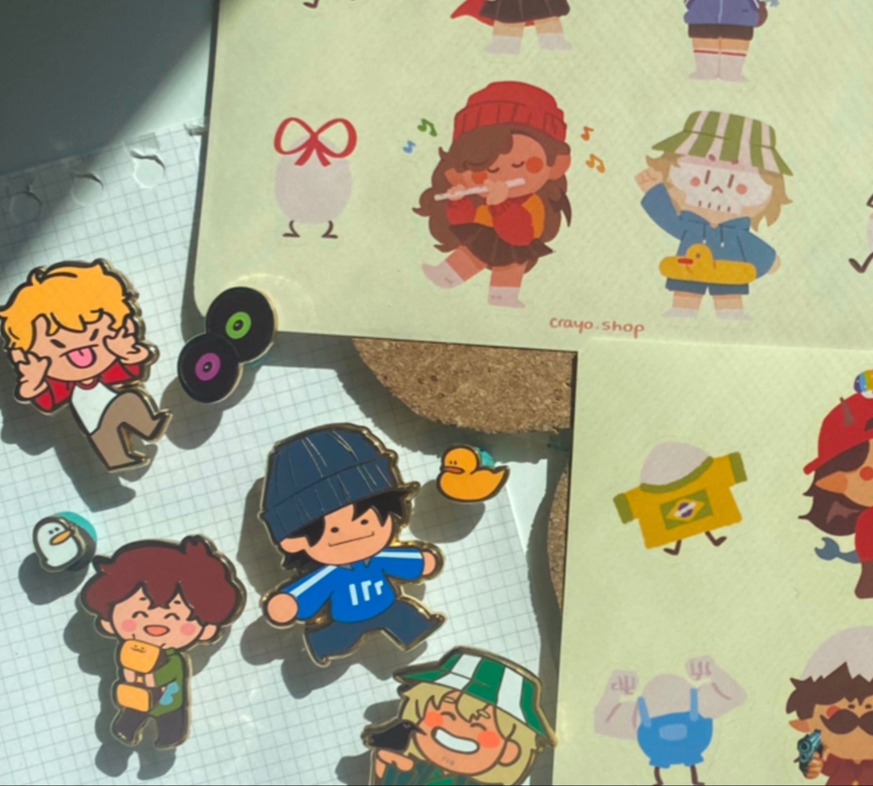 Crayo.shop Enamel Pins and stickers Shop ╰(*´︶`*)╯♡ – CRAYO.SHOP